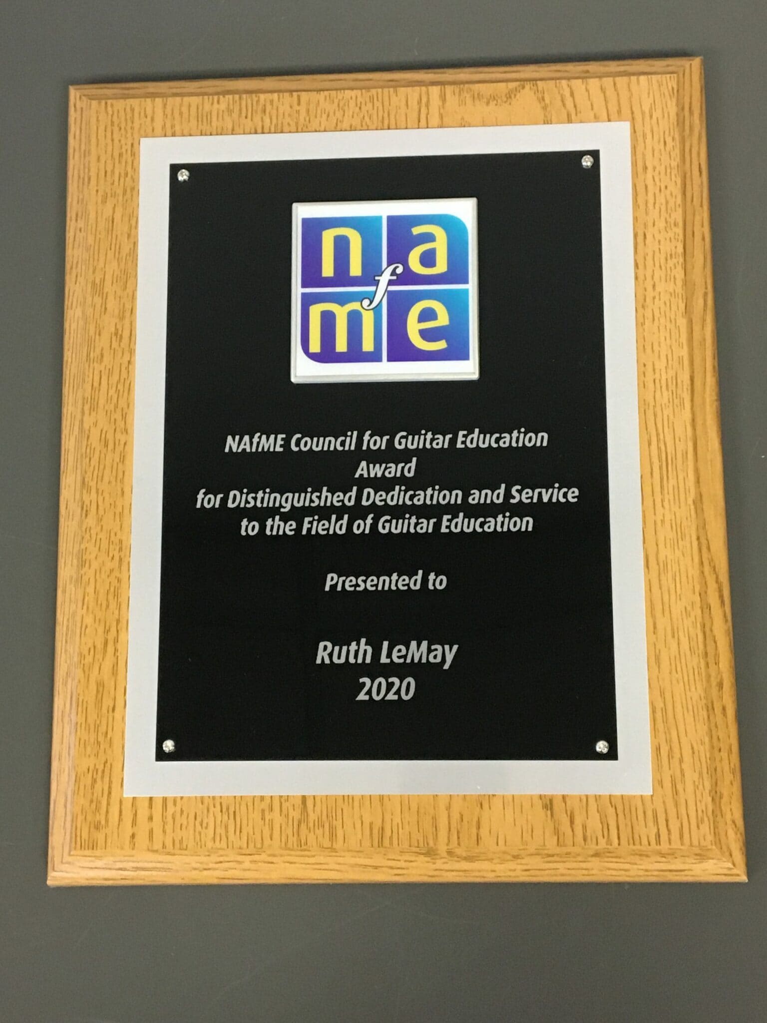 Ruth LeMay Honored with NAfME Council for Guitar Education Award - NAfME