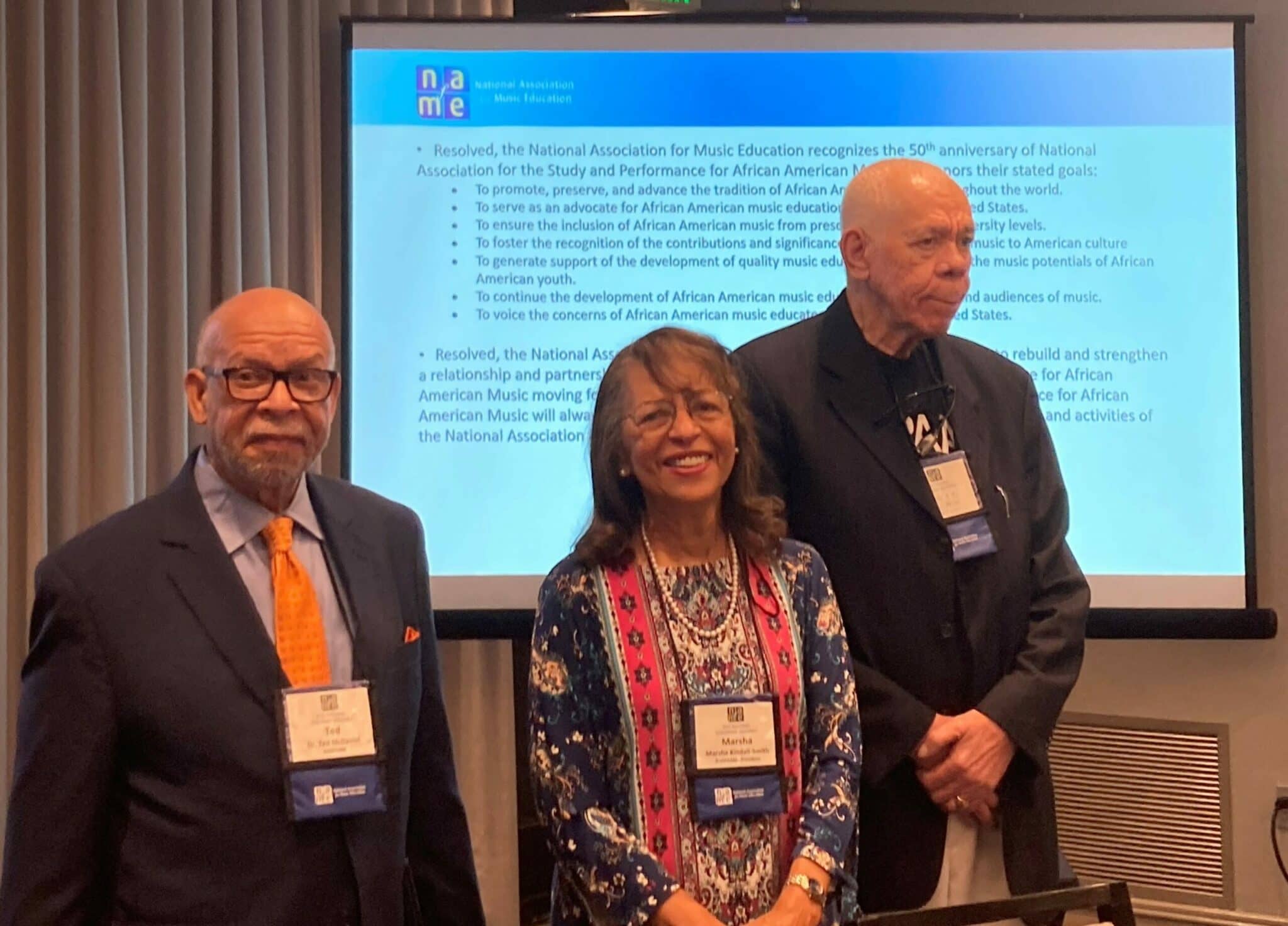 NAfME Celebrates 50th Anniversary of NASPAAM with Resolution - NAfME