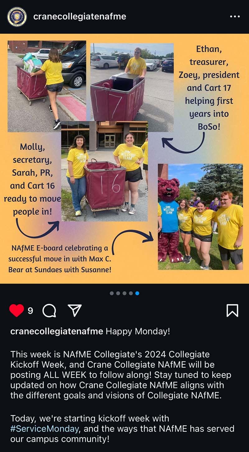 Collegiates in Action: The 2024 NAfME Collegiate Kickoff Week - NAfME