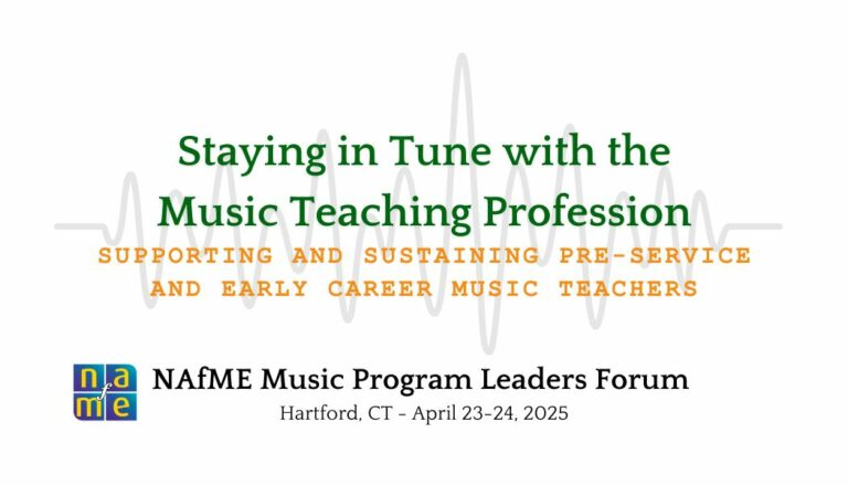 National Association for Music Education (NAfME)